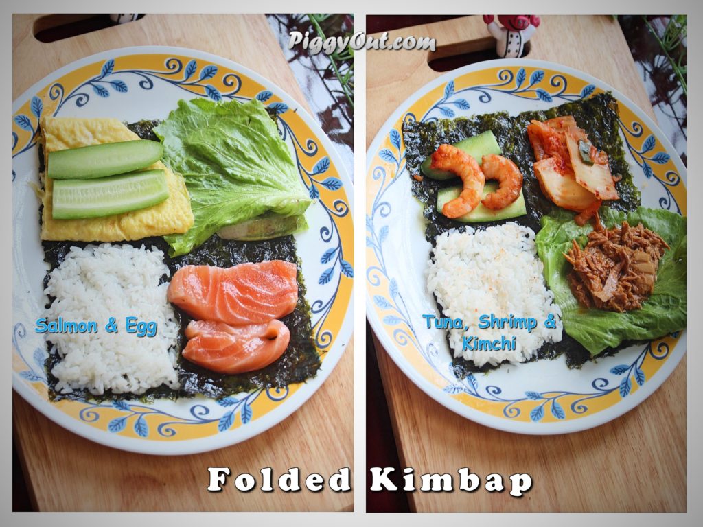 Korean Folded Kimbap - Piggy Out